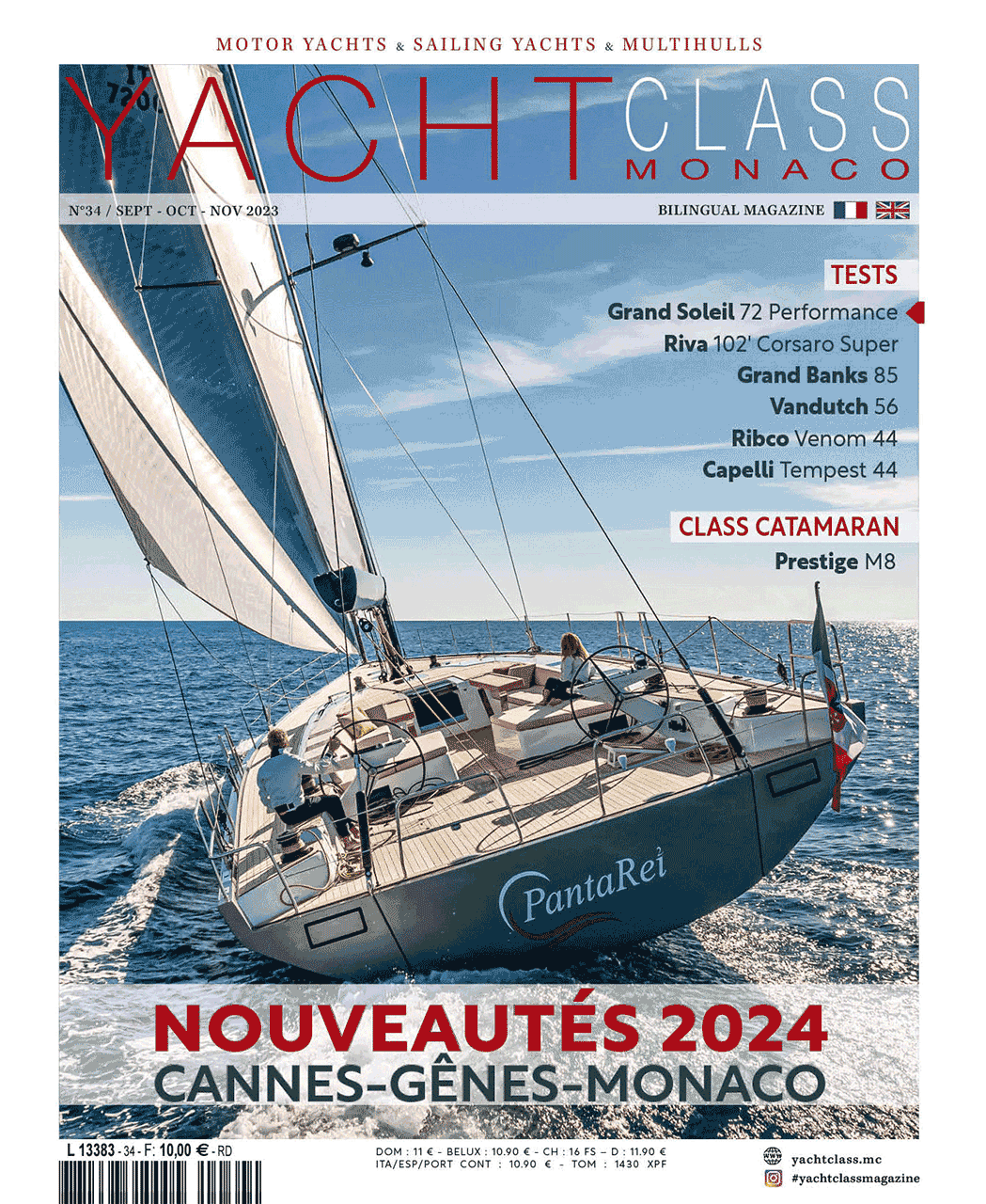 Yacht Class N 34 sept oct nov 2023 