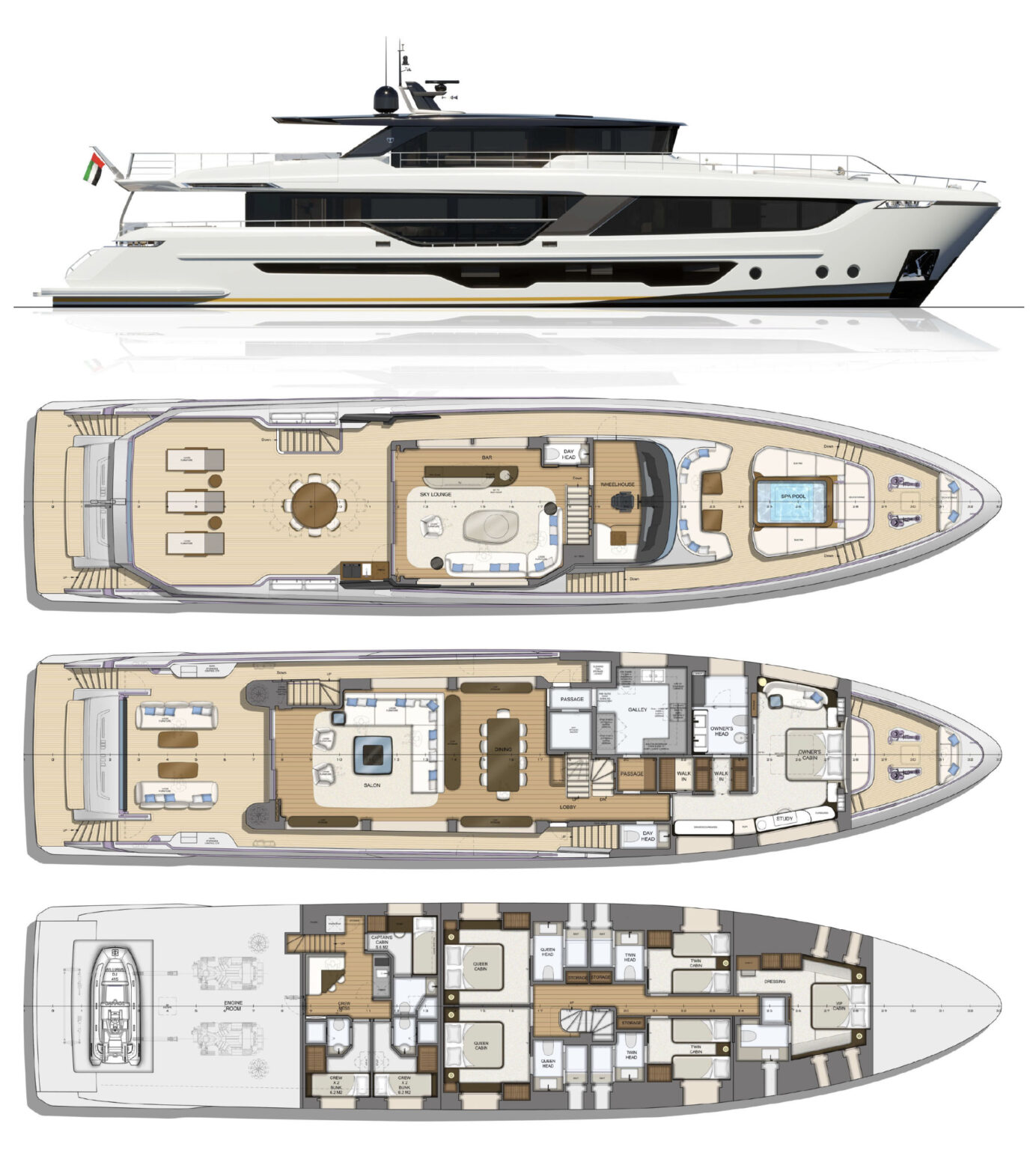 Gulf Craft Majesty 111 - YachtClass